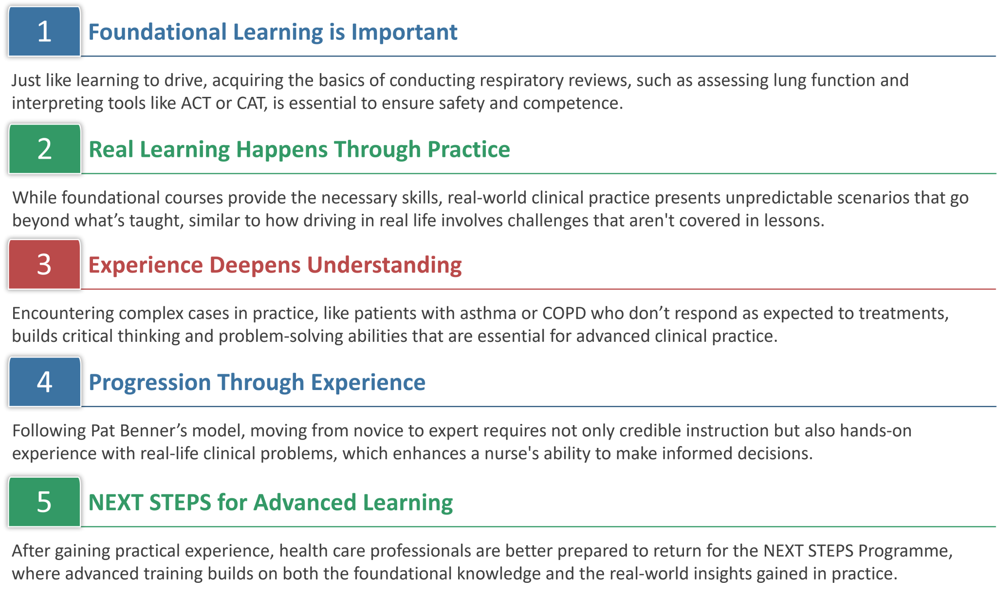 New Skills and Next Steps Programme – PCRTC